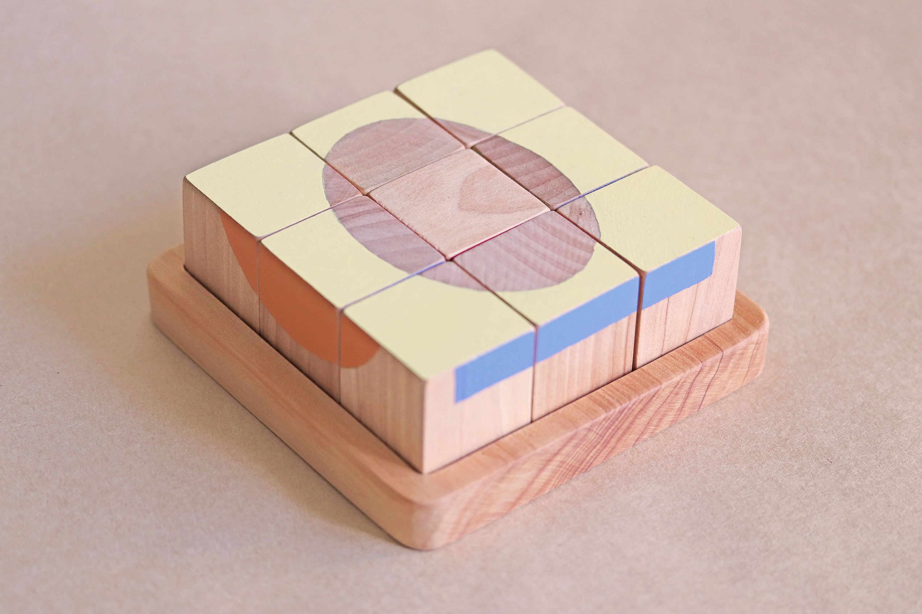 Wooden Block Shape Puzzle - The Hidden Treehouse
