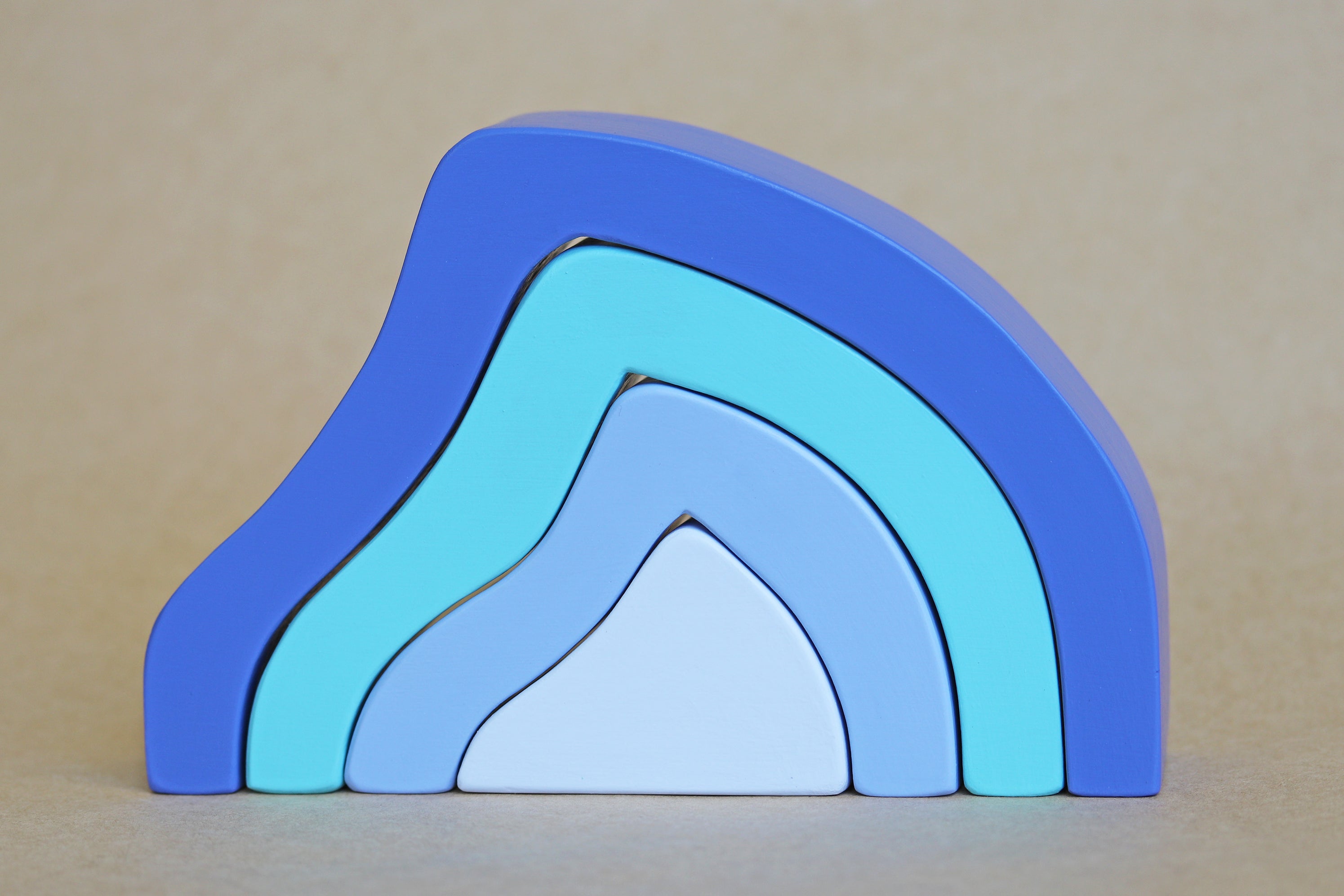 Wooden Wave Stacker - The Hidden Treehouse