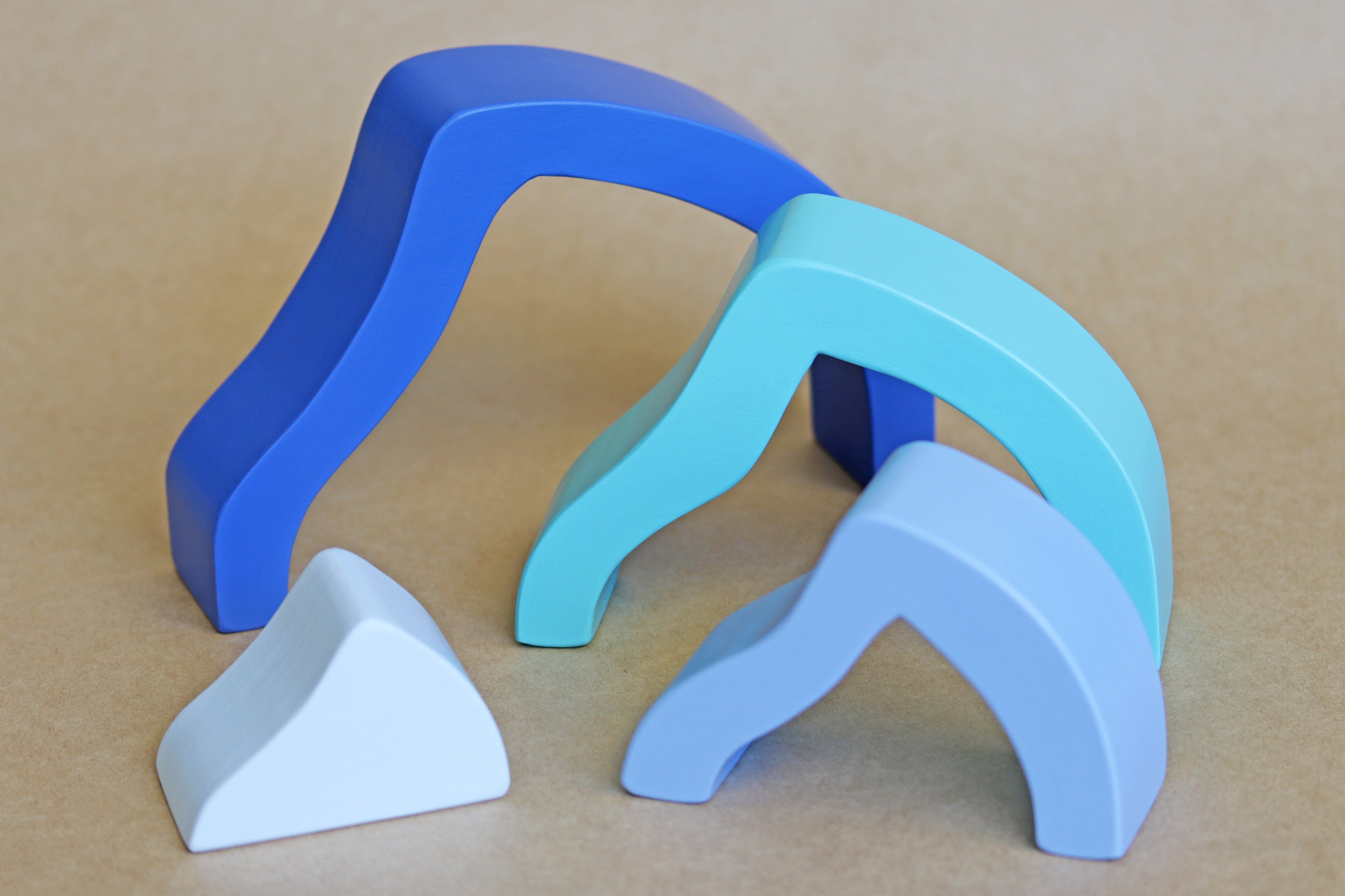 Wooden Wave Stacker - The Hidden Treehouse
