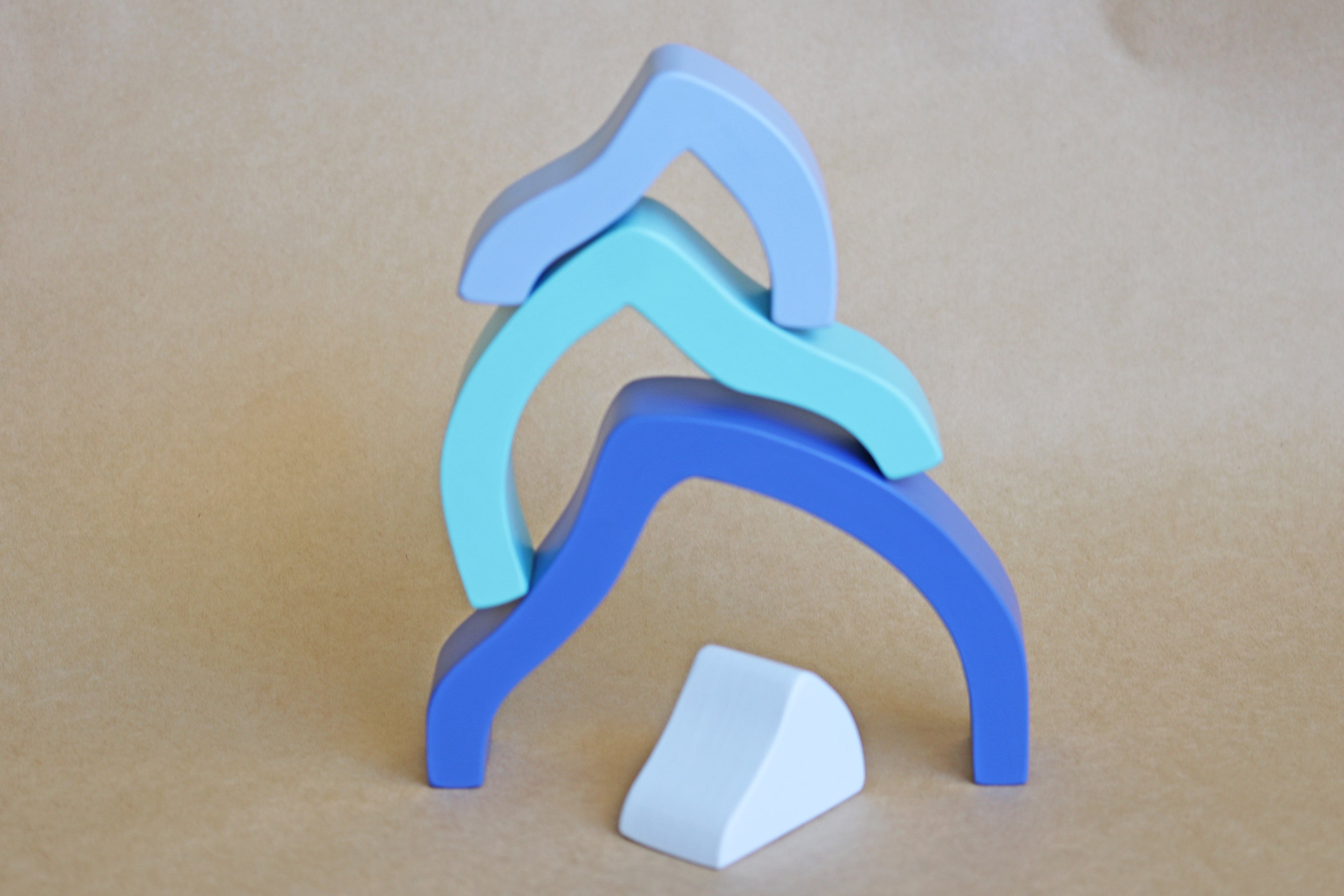 Wooden Wave Stacker - The Hidden Treehouse