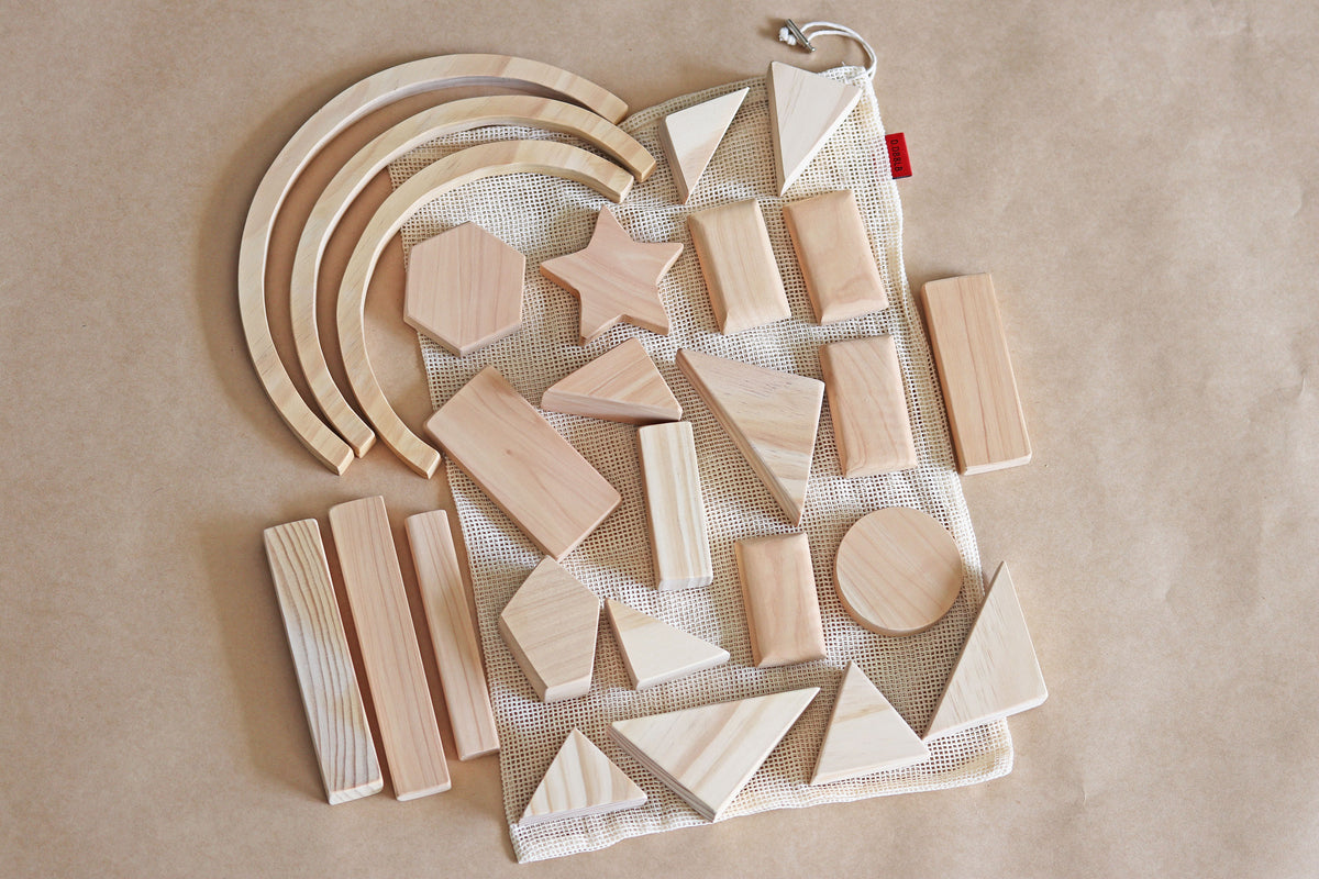 Mixed Shape Blocks - Set D - The Hidden Treehouse