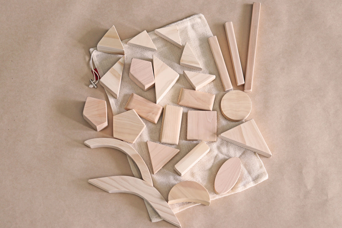 Mixed Shape Blocks - Set A - The Hidden Treehouse