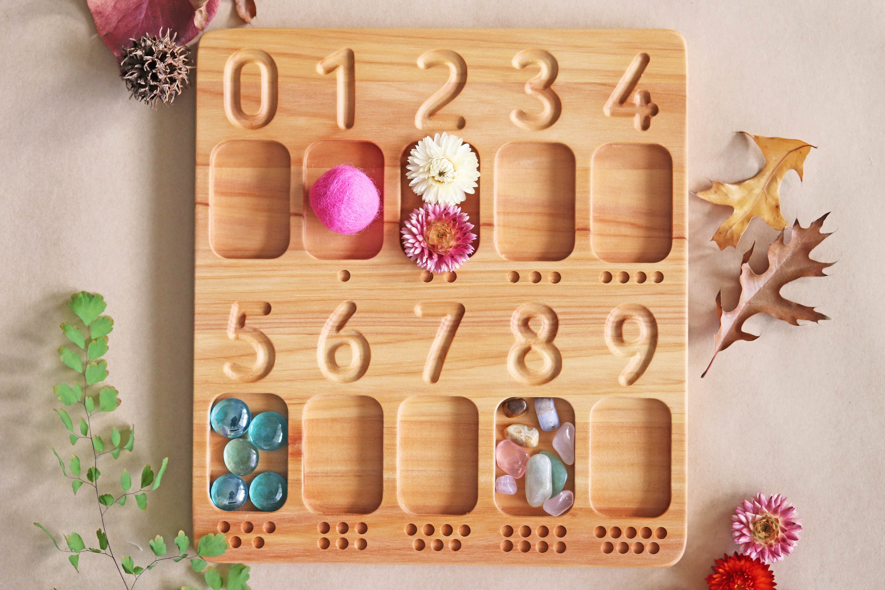 Number Board - The Hidden Treehouse