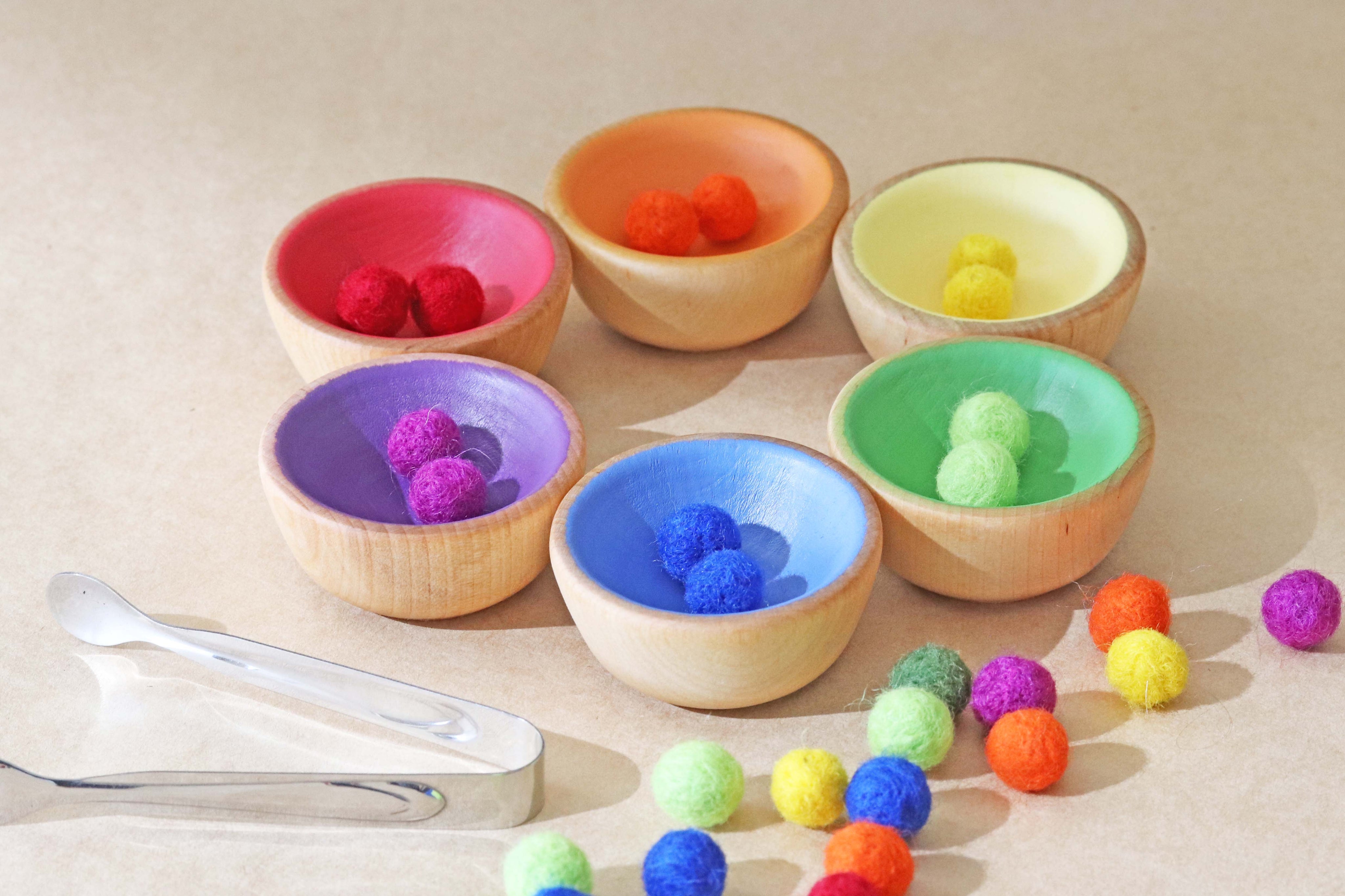 Rainbow Sorting Bowls – The Hidden Treehouse
