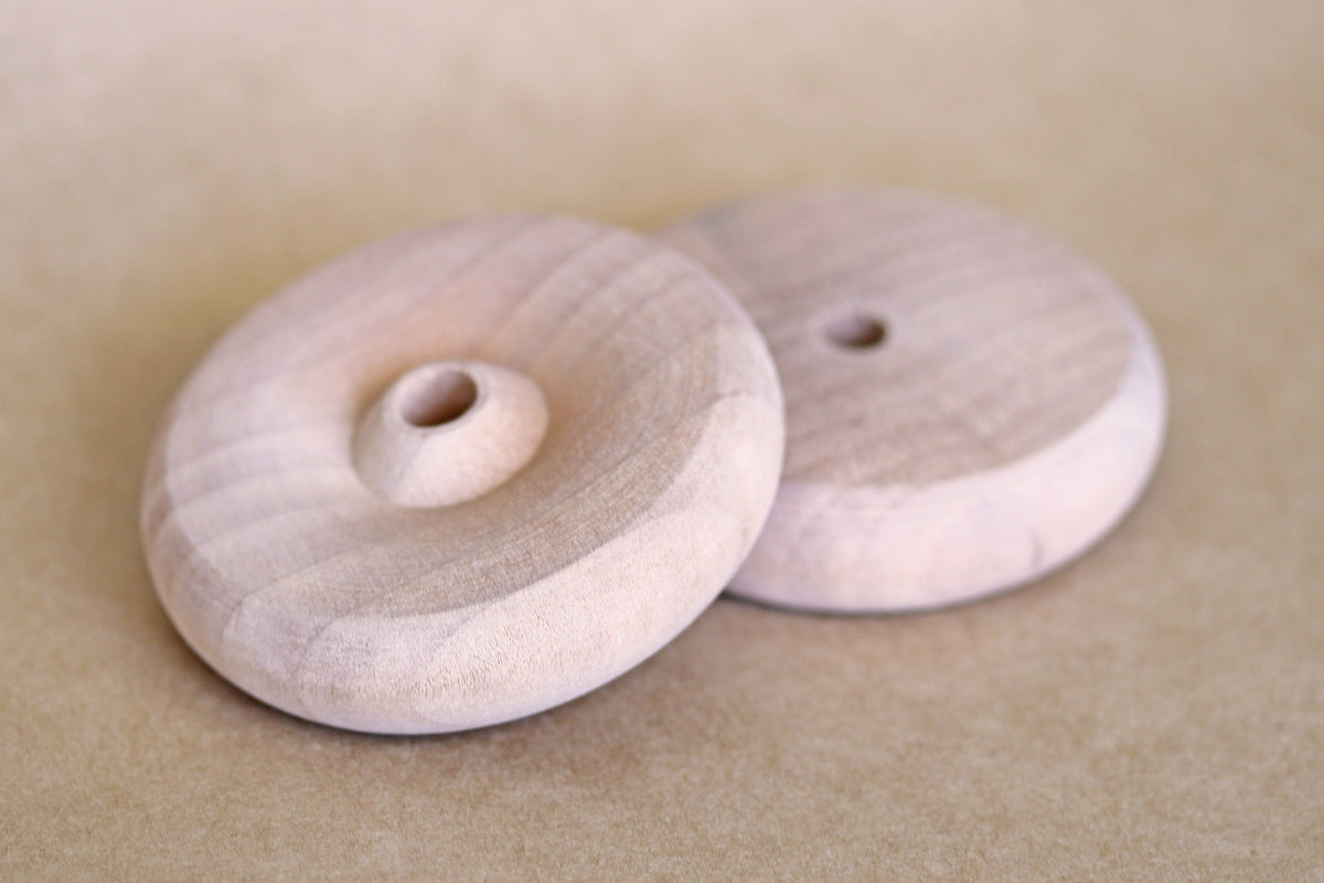 Wooden Wheels - Large - The Hidden Treehouse